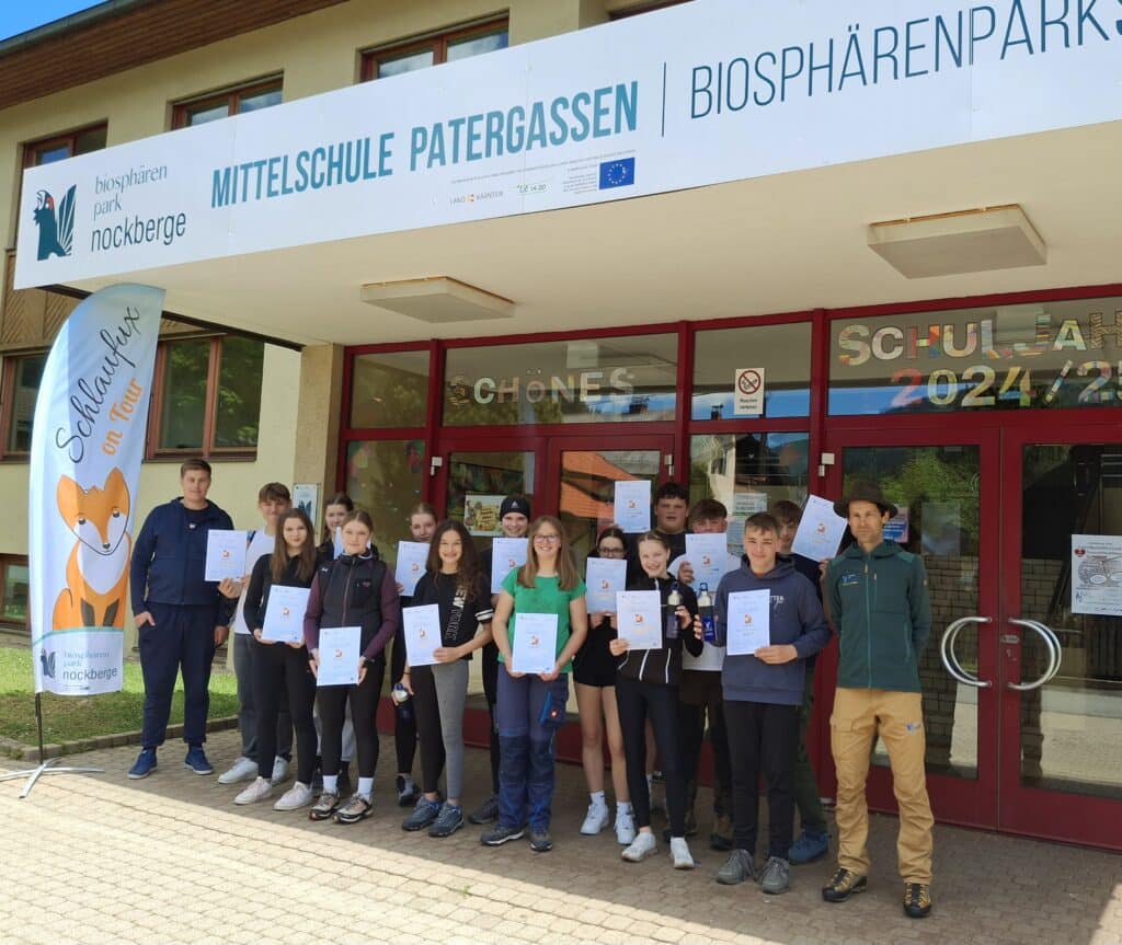 Biosphären Park Nockberge - Auszeichnung MS Nockberge-Patergassen