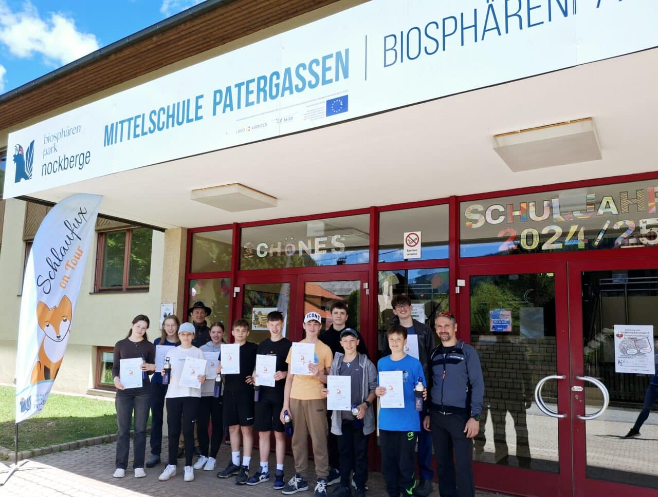 Biosphären Park Nockberge - Auszeichnung MS Nockberge-Patergassen